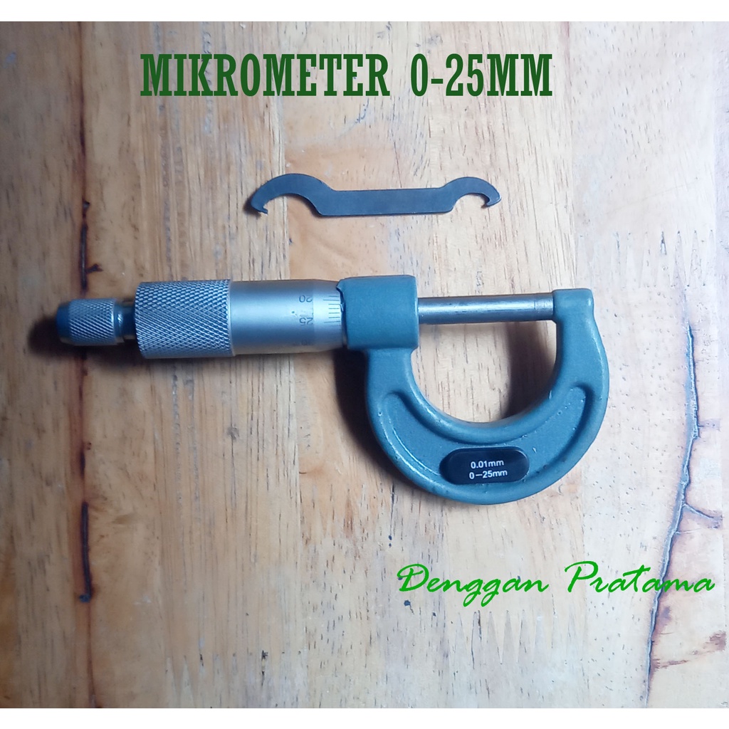 Jual Micrometer 0-25MM / Mikrometer 0-25MM Alat Ukur Ketebalan | Shopee ...