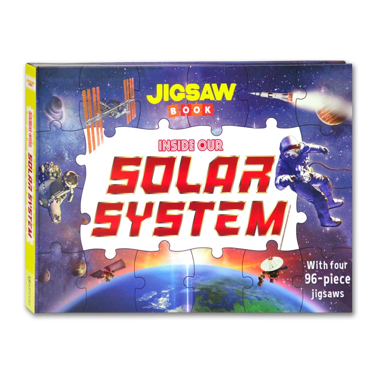 Jual Deluxe Jigsaw Book Inside Our Solar System With Four 96-Piece Jigsaws (KD) | Shopee Indonesia