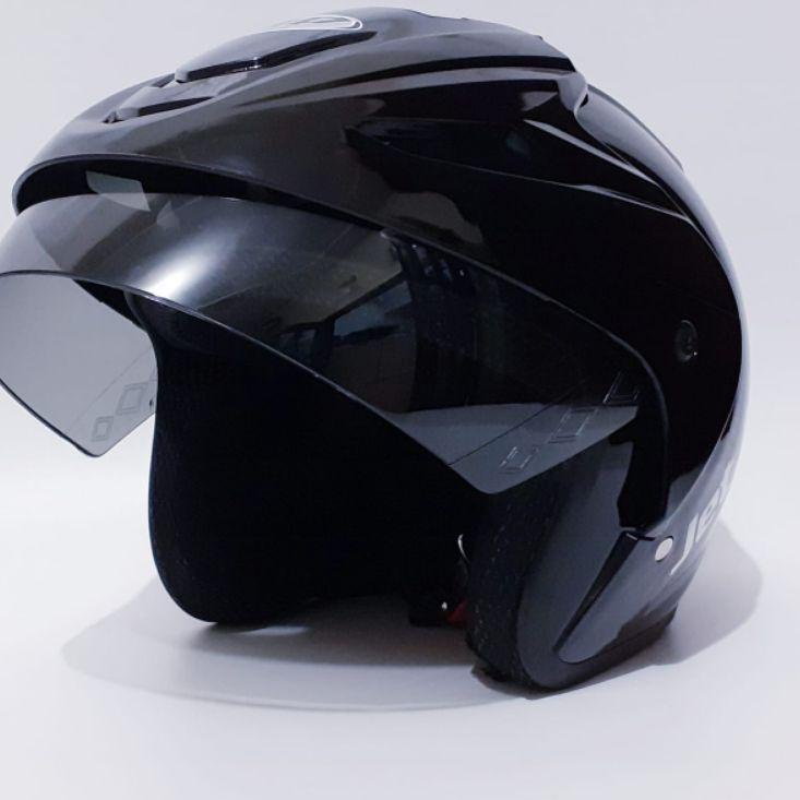 Jual Trendy HELM SNI STANDAR ukuran medium visor single helm dewasa ...