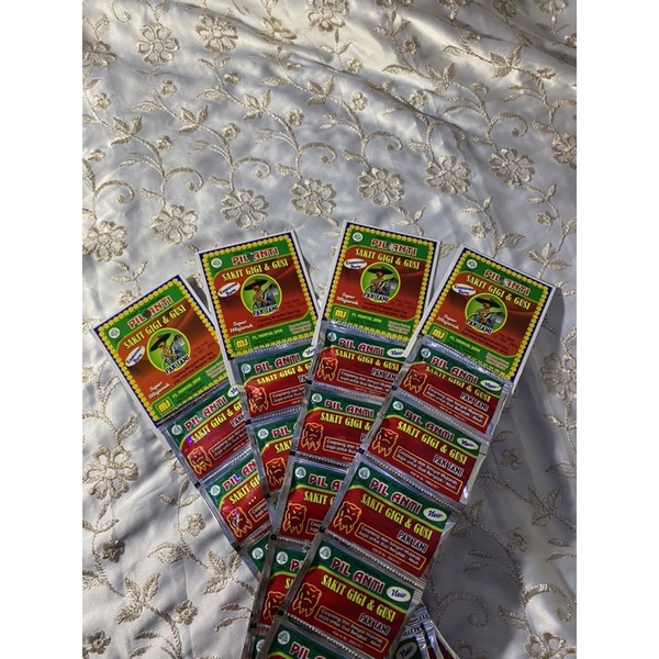 Jual PIL PAK TANI ORIGINAL 100%, Obat Sakit Gigi Dan gusi (1renteng ...