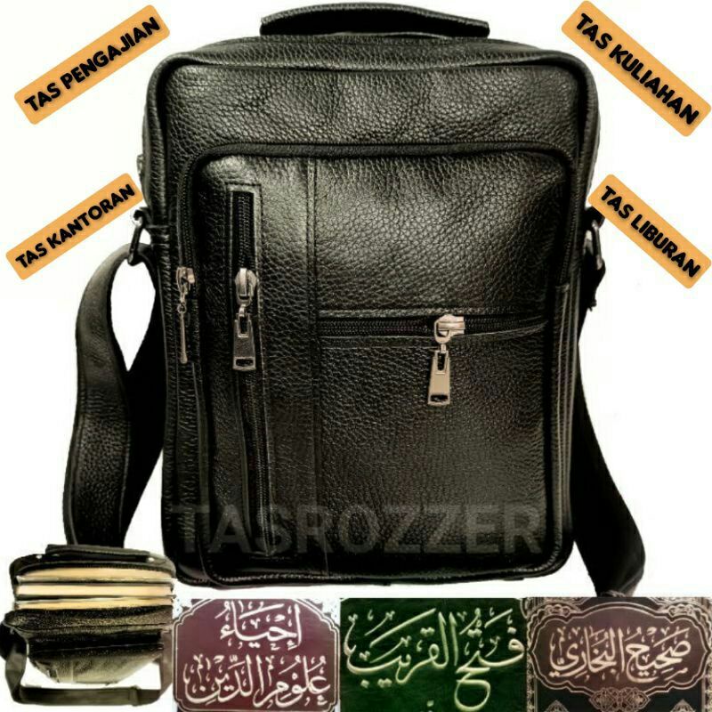 Jual tas selempang pria bahu-tas kulit tas asli kulit sapi-tas tahan ...
