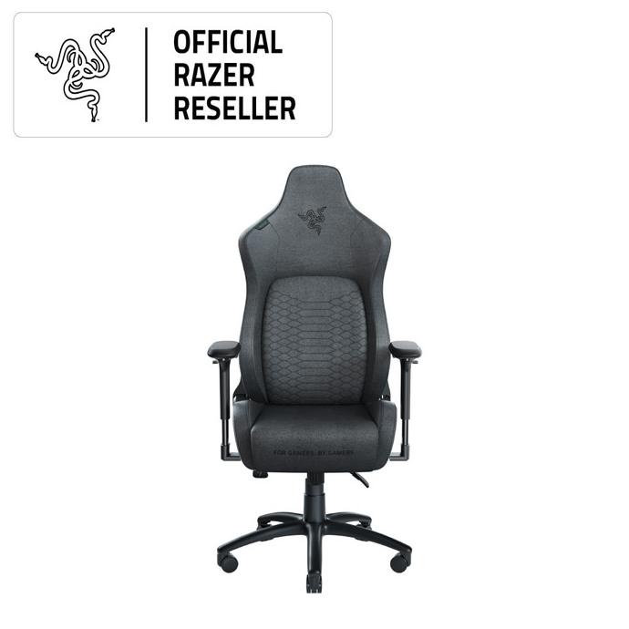 Jual Razer Iskur Dark Gray-Fabric Gaming Chair with Built in Lumbar ...