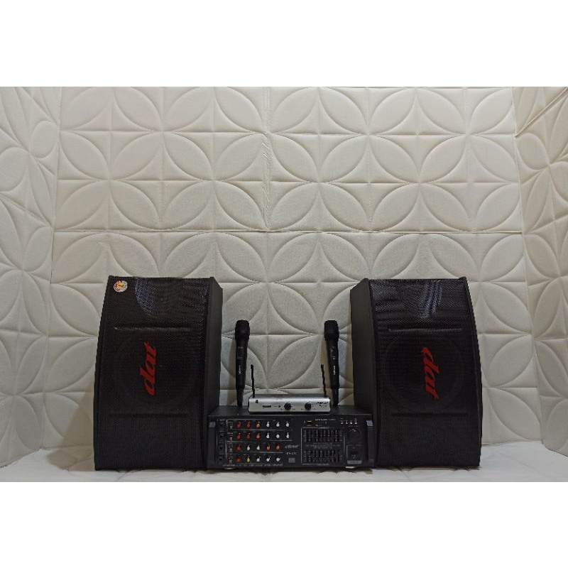 Jual Paket sound system karaoke Dat 10inch full set original | Shopee ...