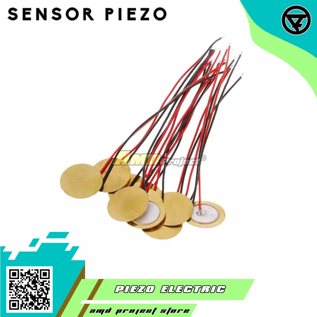 Jual Piezo Electric Ceramic 15 27 35 mm Element Sensor Drum Digital ...