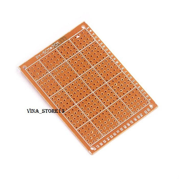 Jual PCB Lubang 5x7cm - UNIVERSAL Fiber Dot Matrix matrik Arduino ...
