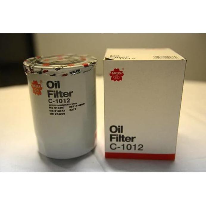 Jual OIL FILTER SAKURA C-1012 UNTUK SOLAR / FILTER SOLAR / KENDARAAN SOLAR | Shopee Indonesia