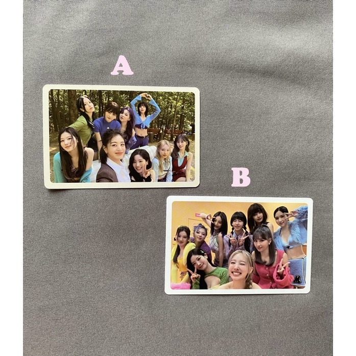 Jual twice between 1&2 album photocard benefit | Shopee Indonesia