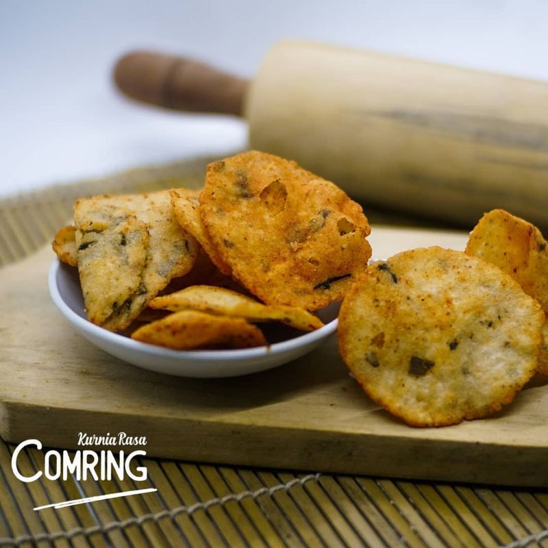 Jual COMRING BAWANG 250gr / GEMBLONG / SNACK KILOAN / KURNIA RASA ...