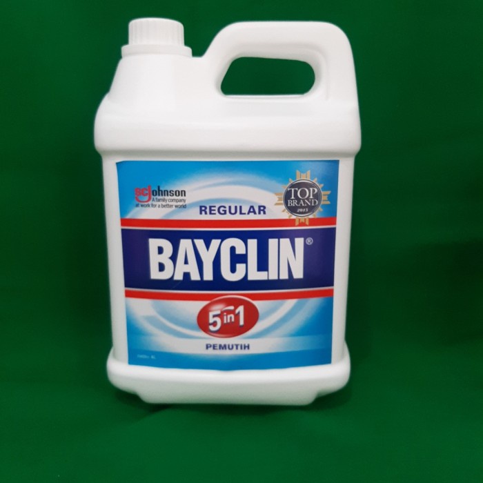 Jual Bayclin Pemutih Dan Penghilang Bau Botol 4 liter | Shopee Indonesia