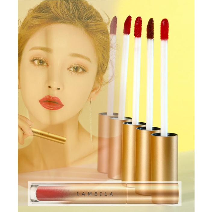 Jual Lameila 1021 | Gold Edition Lip Glaze | Lipstik | Lip Stick | lip ...