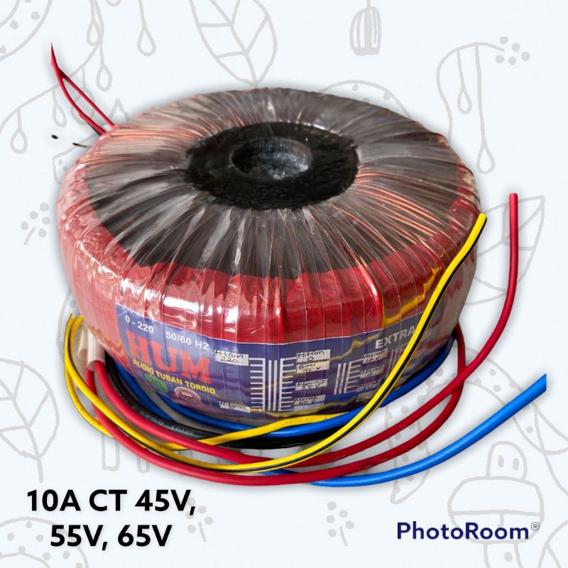 Jual TRAFO TOROID 10A MURNI CT 45V 55V 65V BALAP TRAVO DONAT | Shopee ...