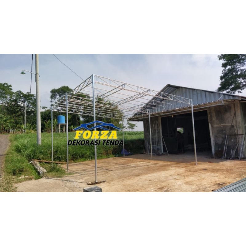 Jual Rangka Tenda Datar / Rangka Tenda Pesta - Forza Dekorasi Tenda ...