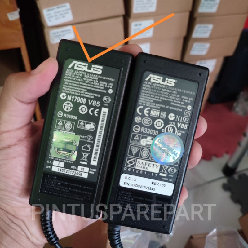 Jual (Genuine Parts) Casan Adaptor Charger Adapter Asus X455LF X455LD ...