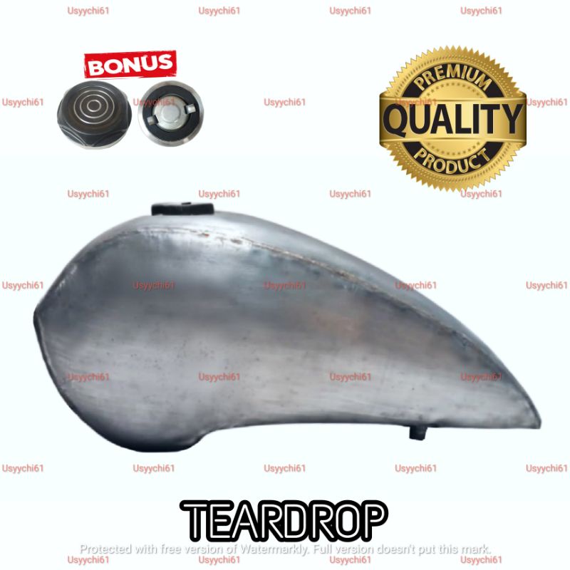 Jual Tangki Teardrop Japstyle Chopper Bobber Custom DLL | Shopee Indonesia