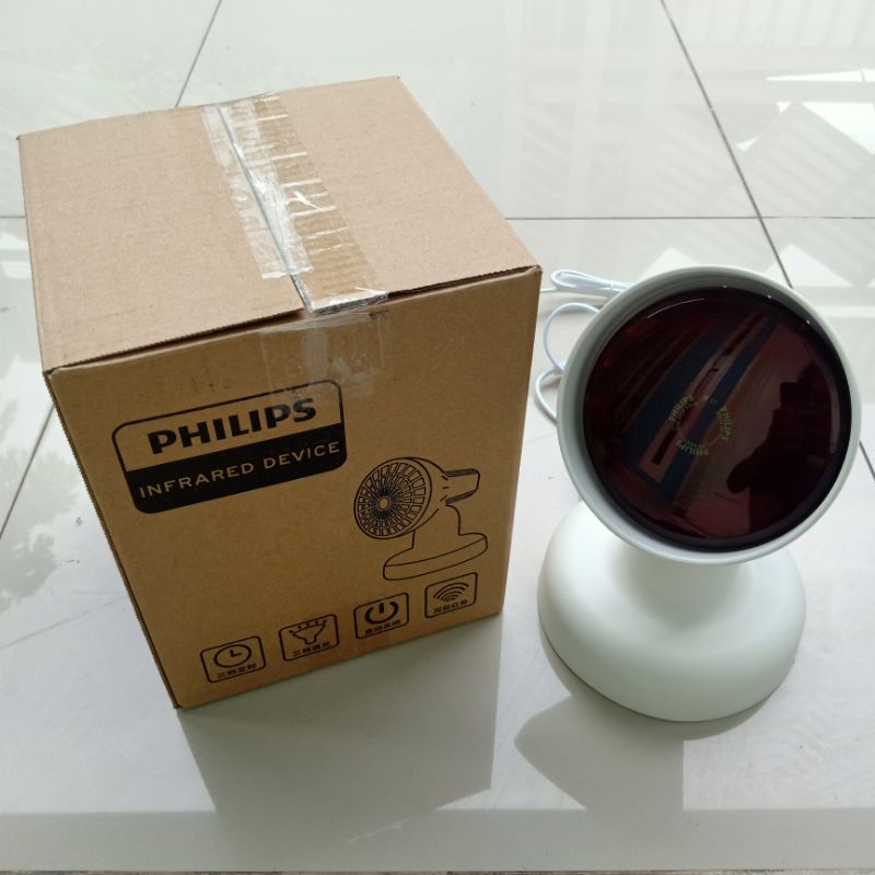 Jual Lampu Terapi Infrared Philips 150watt / Alat Lampu Fisioterapii ...