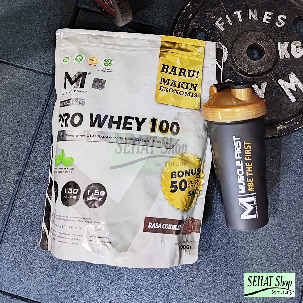 Jual M1 ProWhey 100 4lbs Muscle First Pro Whey Protein 1800gr 52 ...
