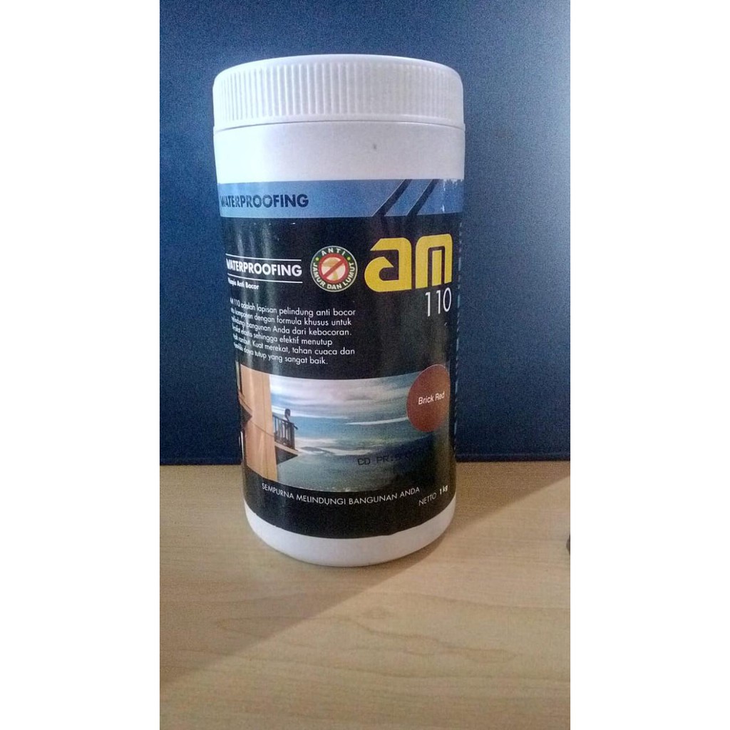 Jual AM 110 Cat Pelapis Anti Bocor Waterproofing Per 1 Kg | Shopee ...