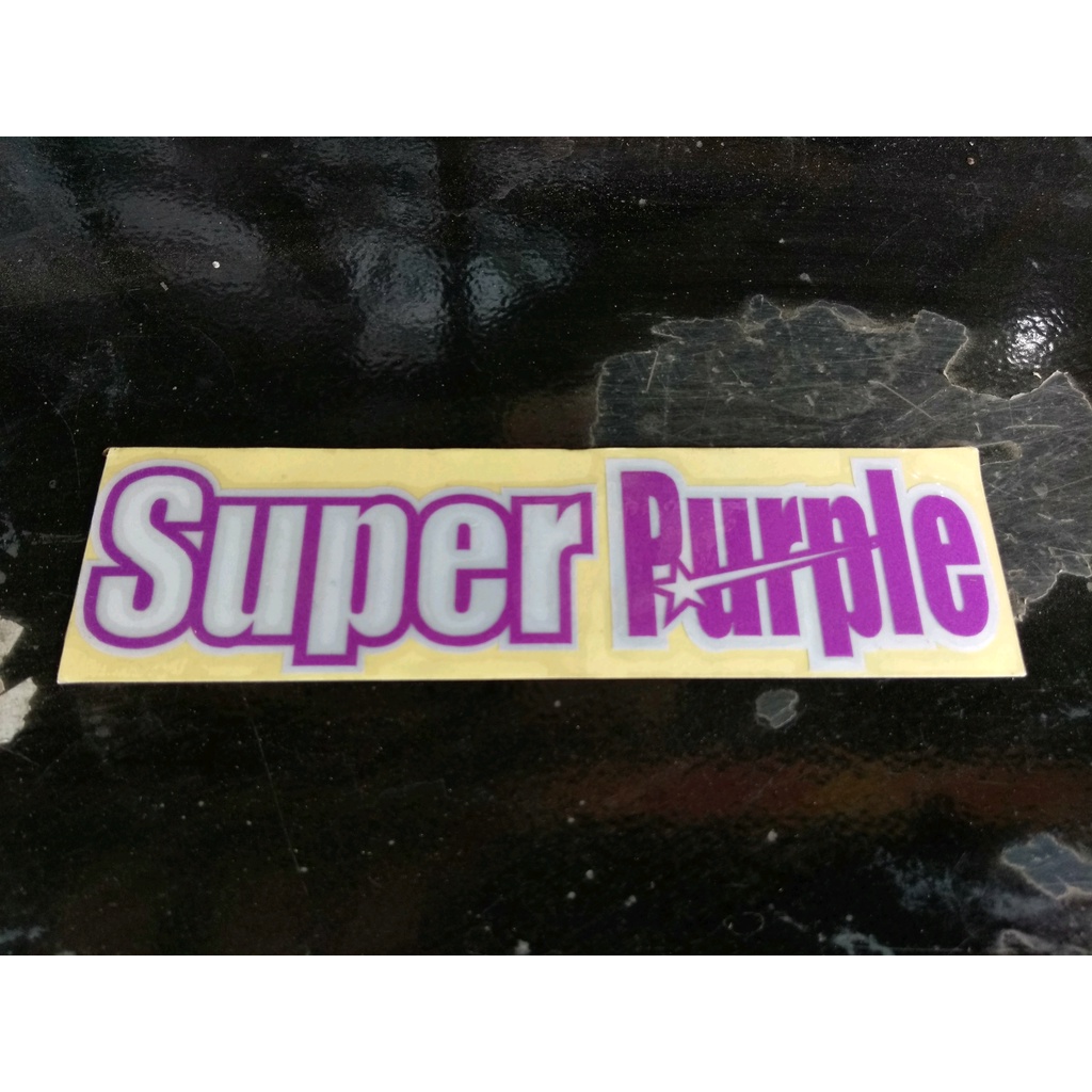 Jual sticker super purple STIKCKER | Shopee Indonesia