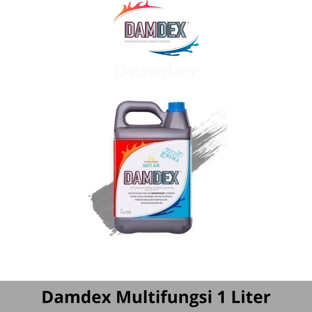 Jual DAMDEX Pencampur Semen Multifungsi Anti Crack Bocor 1 Liter ...