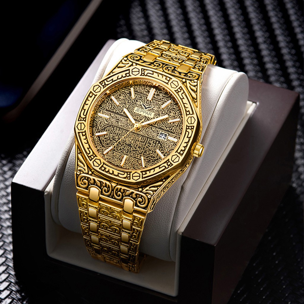 Jual NEW!! JAM TANGAN PRIA / ARLOJI IMPORT JEPPAR ARABIC ORIGINAL ...