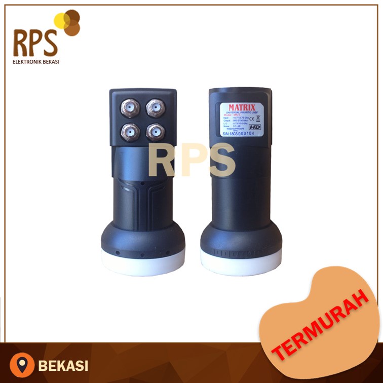 Jual Best Quality LNB Ku Band Quad Out MK-II 1 Satelit 4 Receiver ...