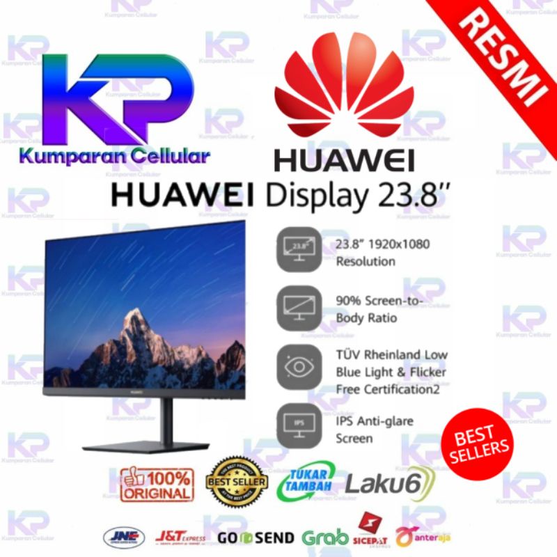 Jual HUAWEI DISPLAY 23.8 INCH MONITOR GARANSI RESMI | Shopee Indonesia