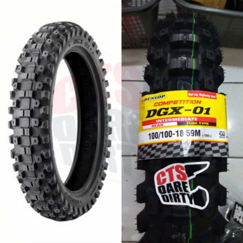 Jual Ban Trail Dunlop DGX01 DGX 01 18-100/100 Competition Tahun 2025 ...
