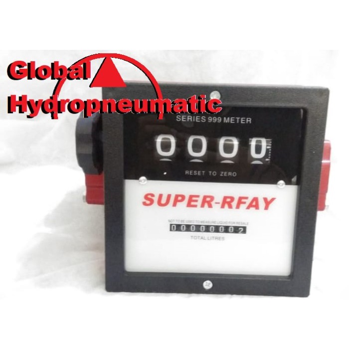 Jual FLOW METER SUPER - RFAY 4 DIGIT SERIES 999 UKURAN 1.5 " INCH | Shopee Indonesia