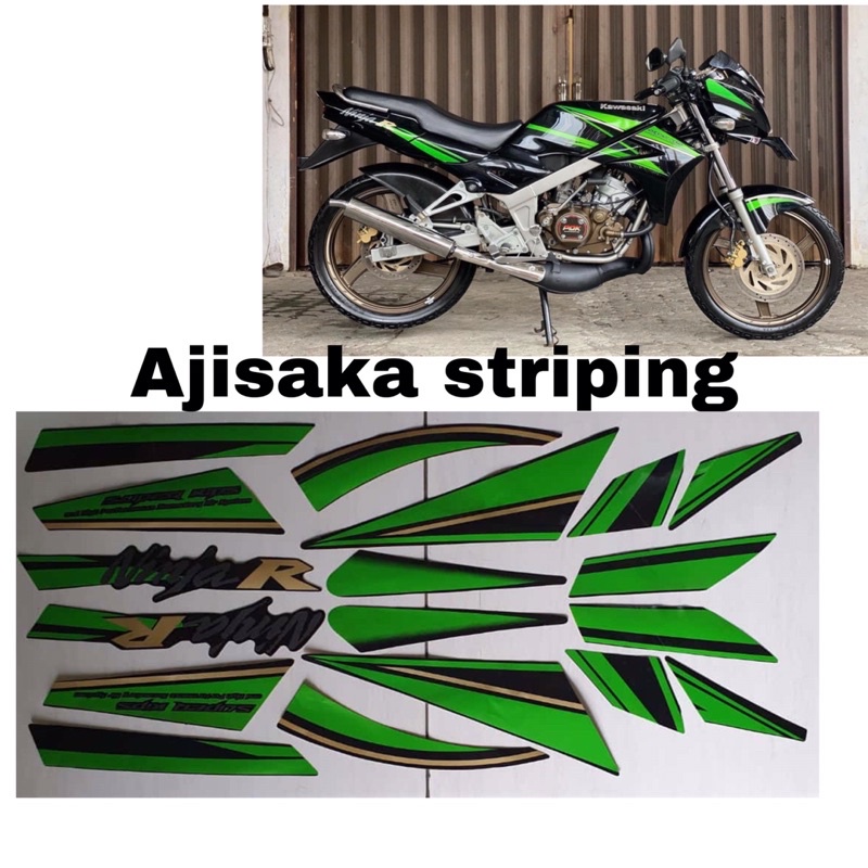 Jual stiker motor kawasaki NINJA R 2015 SE UNTUK MODEL STANDAR | Shopee ...