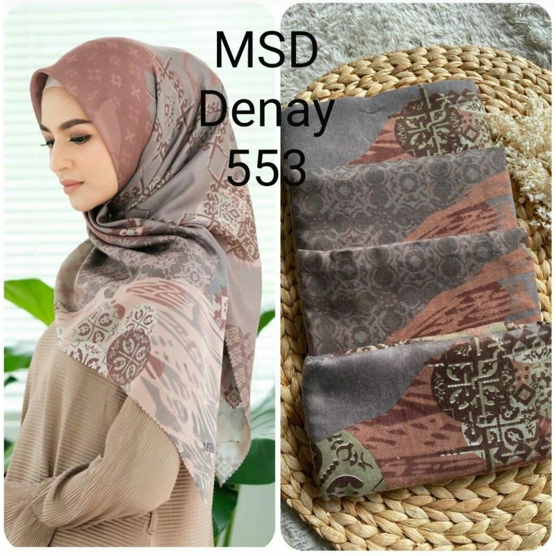Jual NEW/DENAI SERIES/HIJAB VOAL SUPER PREMIUM LASERCUT/SIZE 110X110 ...