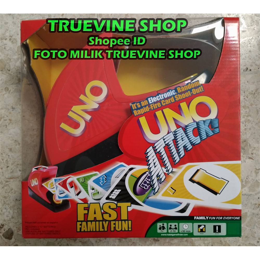 Jual UNO Attack (Mesin Game UNO Attack & Kartu UNO Card) | Shopee Indonesia