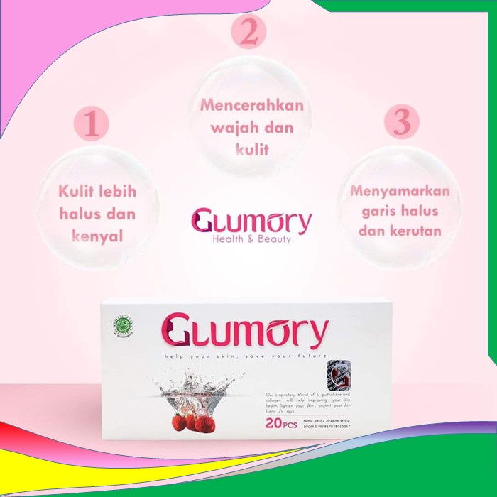 Jual Glumory Beauty Drink, Khusus Pembelian 2 Box | Shopee Indonesia