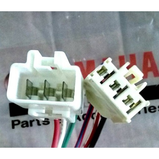 Jual KABEL SOCKET SOKET 3 PIN SPULL SPUL ORI YAMAHA AEROX 155 NEW NMAX ...