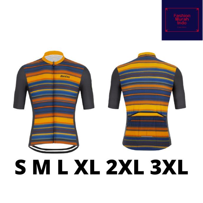 Jual Baju Kaos Jersey Sepeda Roadbike Pria Wanita Unisex Santini T113 Luvm | Shopee Indonesia