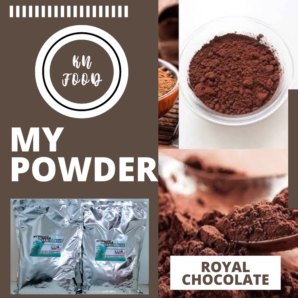 Jual Powder Royal chocolate - Dark Chocolate Powder 1 Kg - Nyoklat 1000 ...