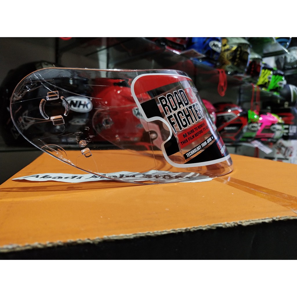 Jual Flat Visor Kaca Datar NHK Terminator 2 Visor Original | Shopee ...