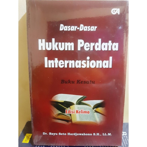 Jual DASAR DASAR HUKUM PERDATA INTERNASIONAL By Bayu seto | Shopee Indonesia