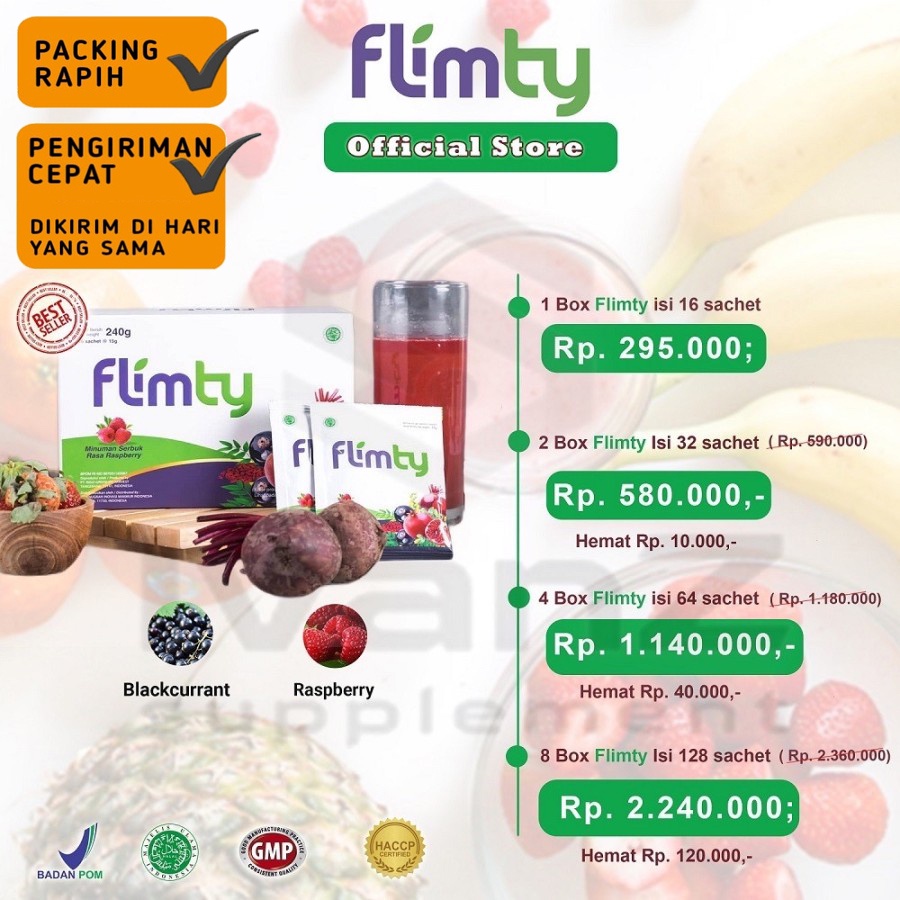 Jual Flimty Fiber Diet Pelangsing 1 Box | Shopee Indonesia