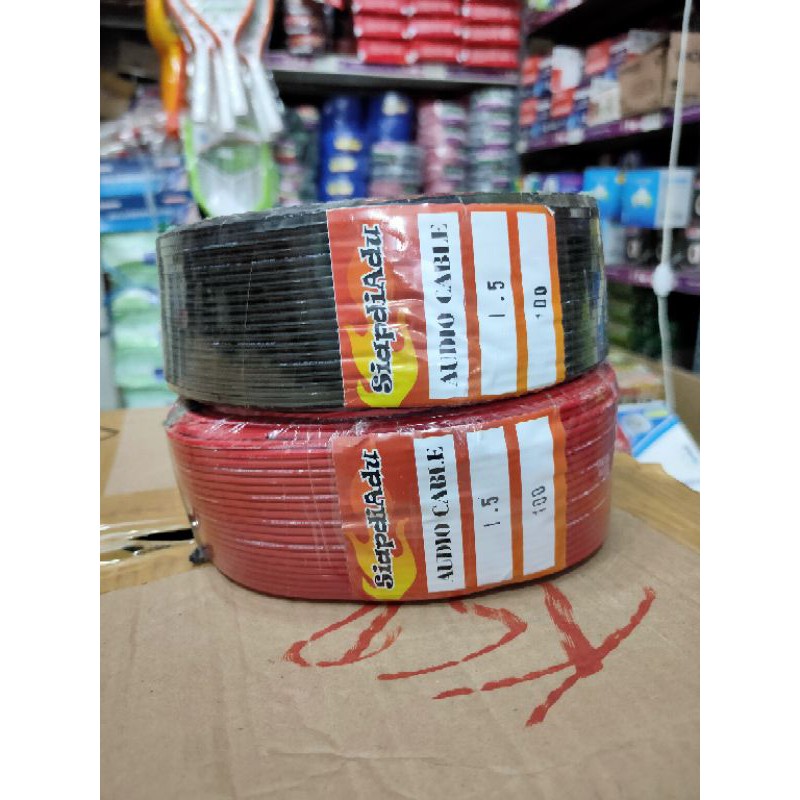 Jual 1Roll KABEL NYA 0.75mm Panjang 70 Meter Cable Kawat Kecil Tunggal ...