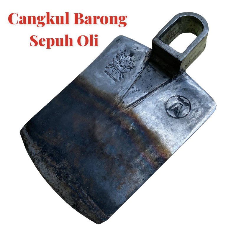 Jual Cangkul Cap Barong Sepuh Oli Anti Mleot dan Gagang Kayu - Pacul ...