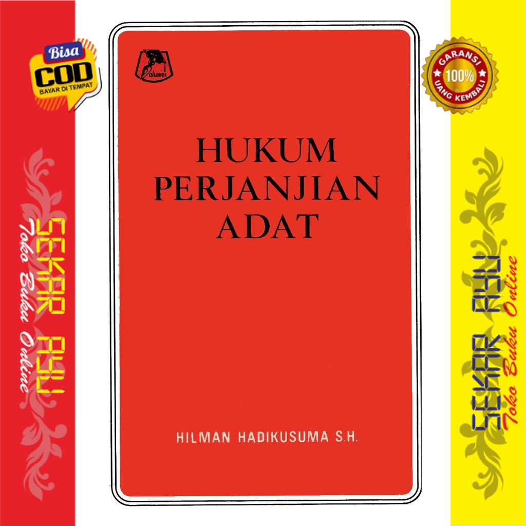 Jual Buku Hukum Perjanjian Adat H Hilman Hadikusuma | Shopee Indonesia