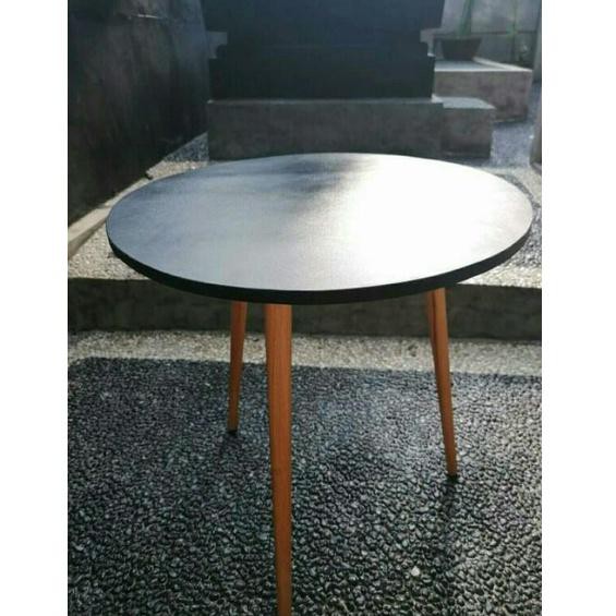 Jual Indominimalis Meja Bulat Oval Minimalis Sudut Pojok Hias ...