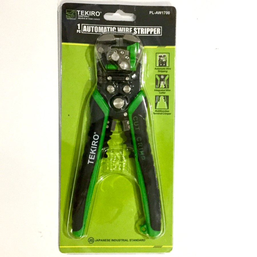 Jual TEKIRO PL-AW1700 Tang Kupas Kabel Otomatis Crimping Automatic Wire ...