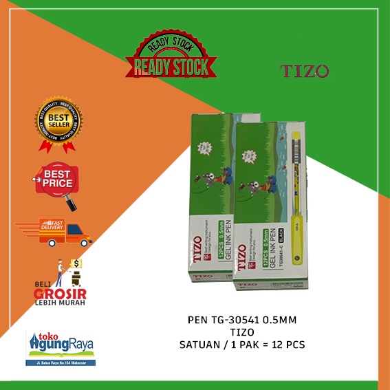 Jual PEN TIZO TG-30541 0.5MM | Shopee Indonesia