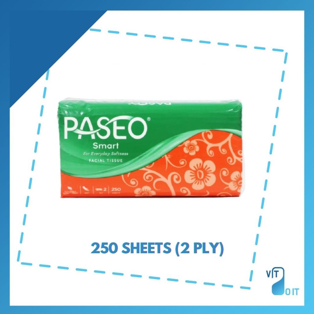 Jual Paseo Smart Tissue 250 Sheets 2 Ply / Paseo Tisu 250 Lembar ...