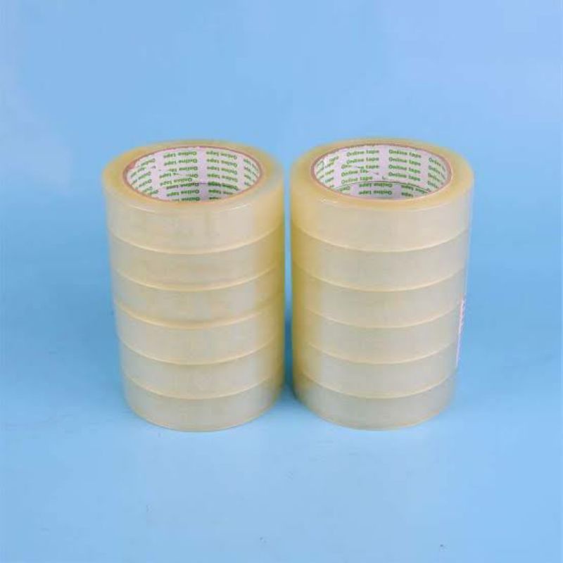 Jual Lakban 1 Inchi ( 25mm x 72 Yard ) / isolasi Bening kecil/ Lakban ...