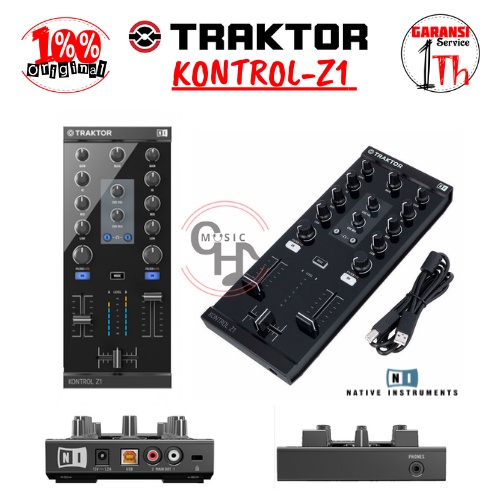 Jual Native Instruments Traktor Kontrol Z1 DJ Mix Controller | Shopee ...