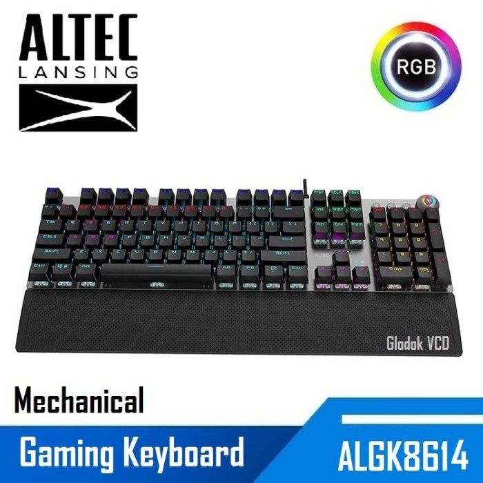 Jual Altec Lansing Keyboard Gaming Mechanical ALGK8614 | Shopee Indonesia