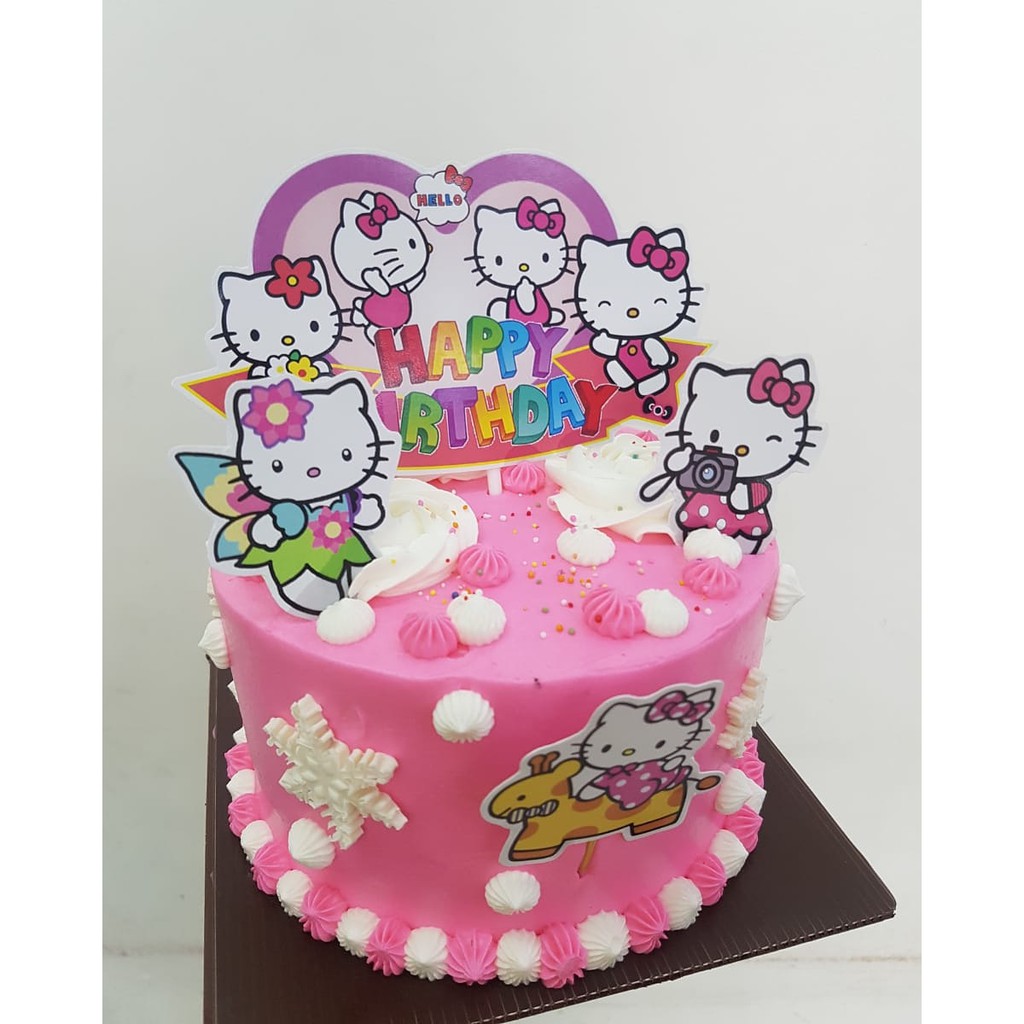 Jual Tart premium Karakter Hello Kity dan Frozen | Shopee Indonesia
