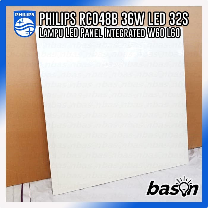Jual PHILIPS RC048B W60L60 36W LED32S PSU NOC GM - LAMPU LED PANEL - NETRAL | Shopee Indonesia